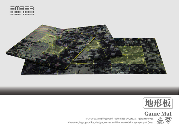 Ember: Obsidian Protocol - Gameboard – whitedragongaming